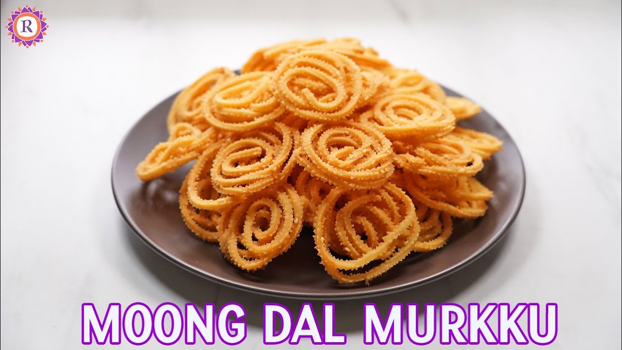 Moong dal chakli recipe | Pasi paruppu murukku | Crispy, light ...