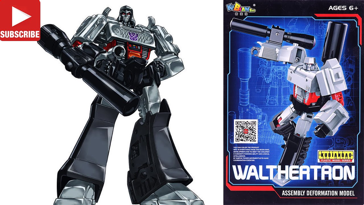 TOYS MEGATRON GUN TRANSFORMATION TRANSFORMERS - YouTube