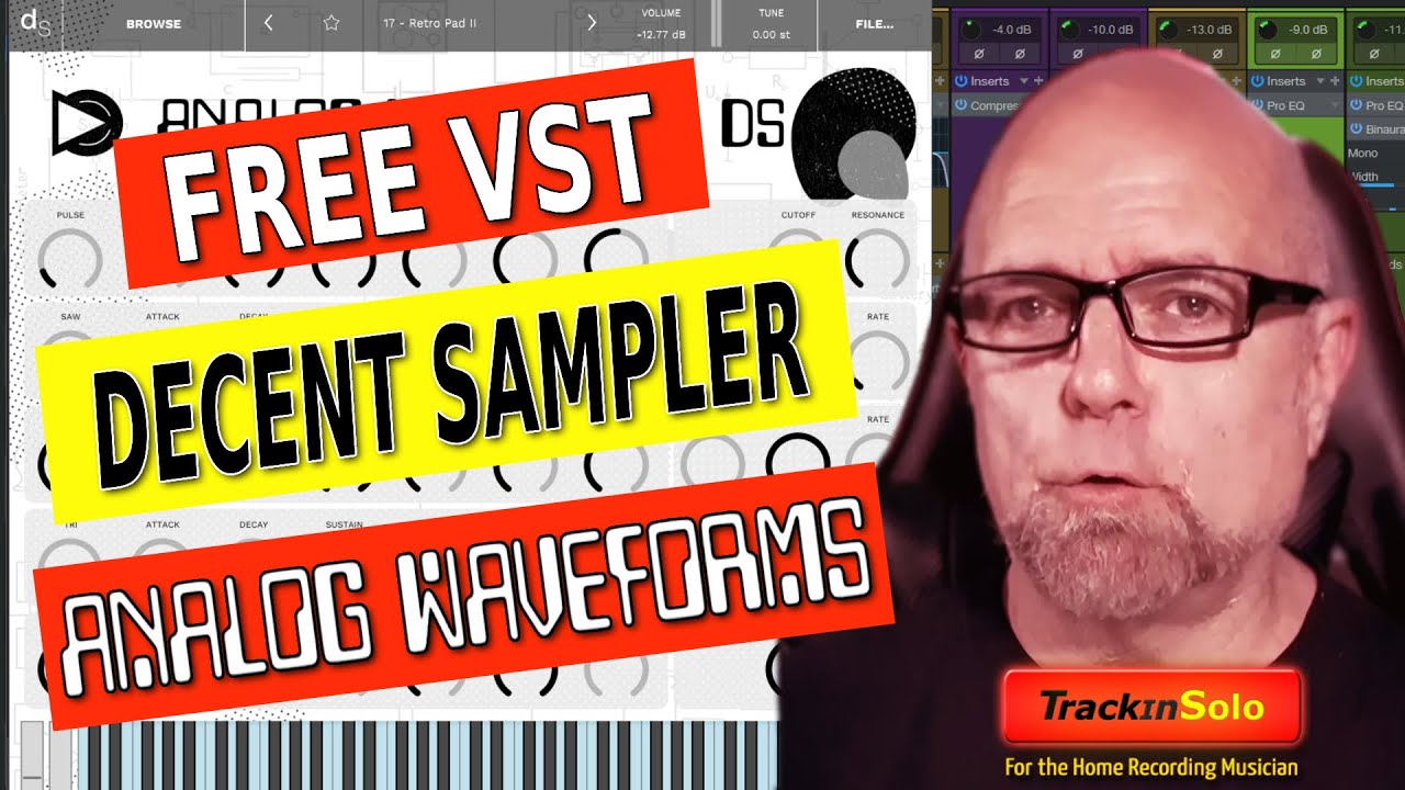 ANALOG WAVEFORMS: FREE VST DECENT SAMPLER Synth Review and Demo - YouTube