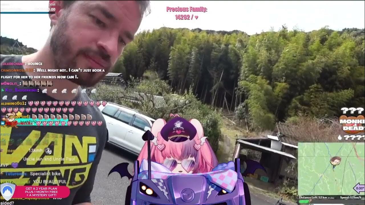 Ironmouse sings Katy Perry - Dark Horse on CDawgVA IRL charity cycling stream - YouTube