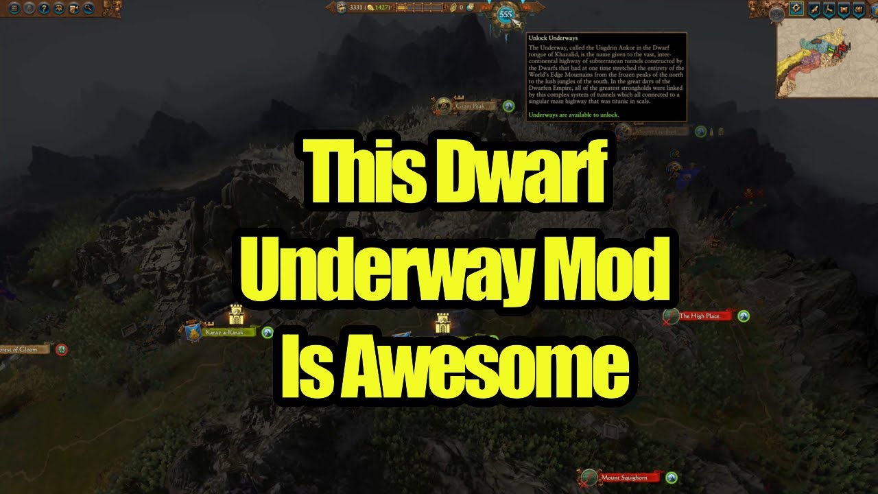 This Dwarf Underway Mod Is AWESOME - Total War Warhammer 3 - Forge of ...