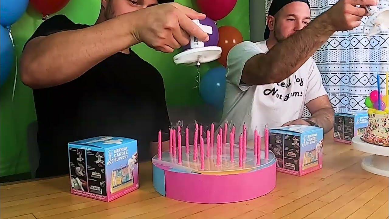 Birthday Candle Blowout Product in Use - Share your Birthday Cake ...