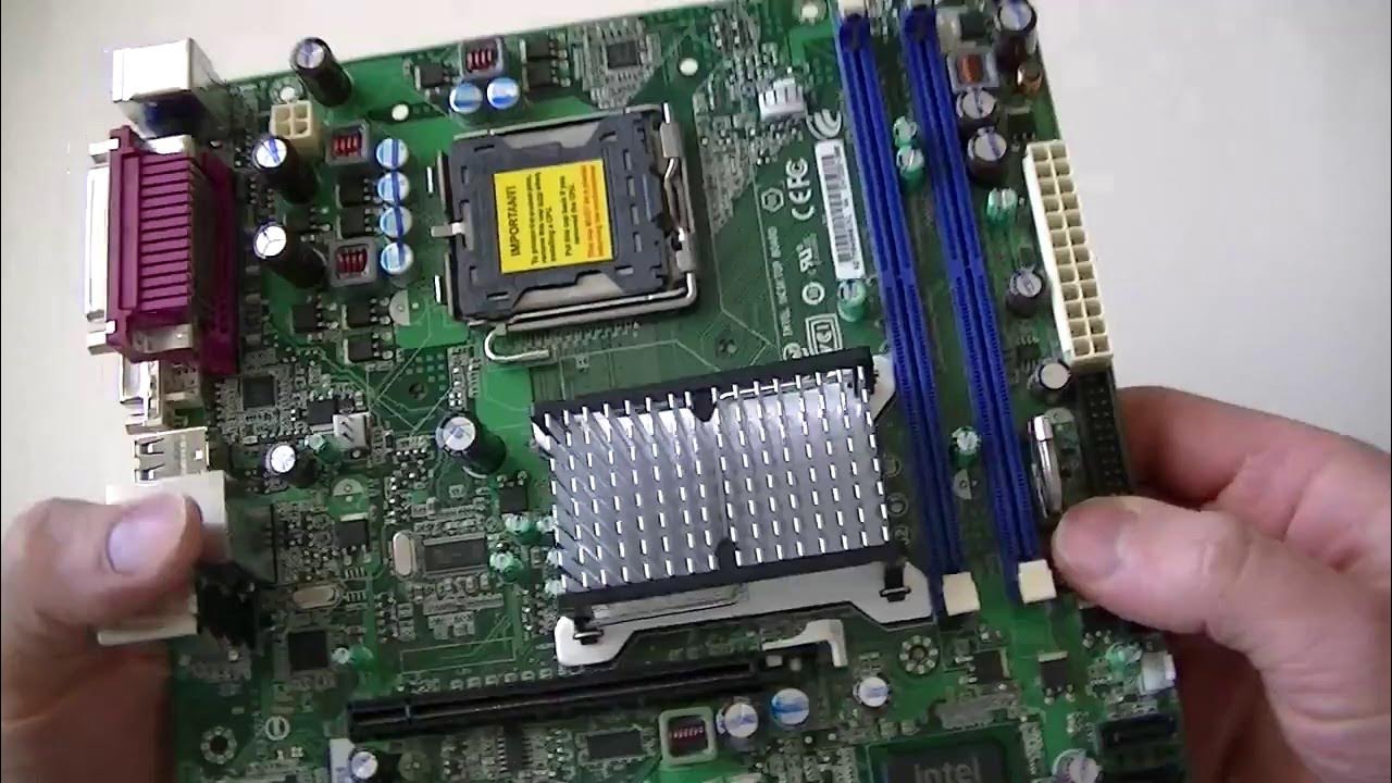 DG41TY Motherboard - YouTube