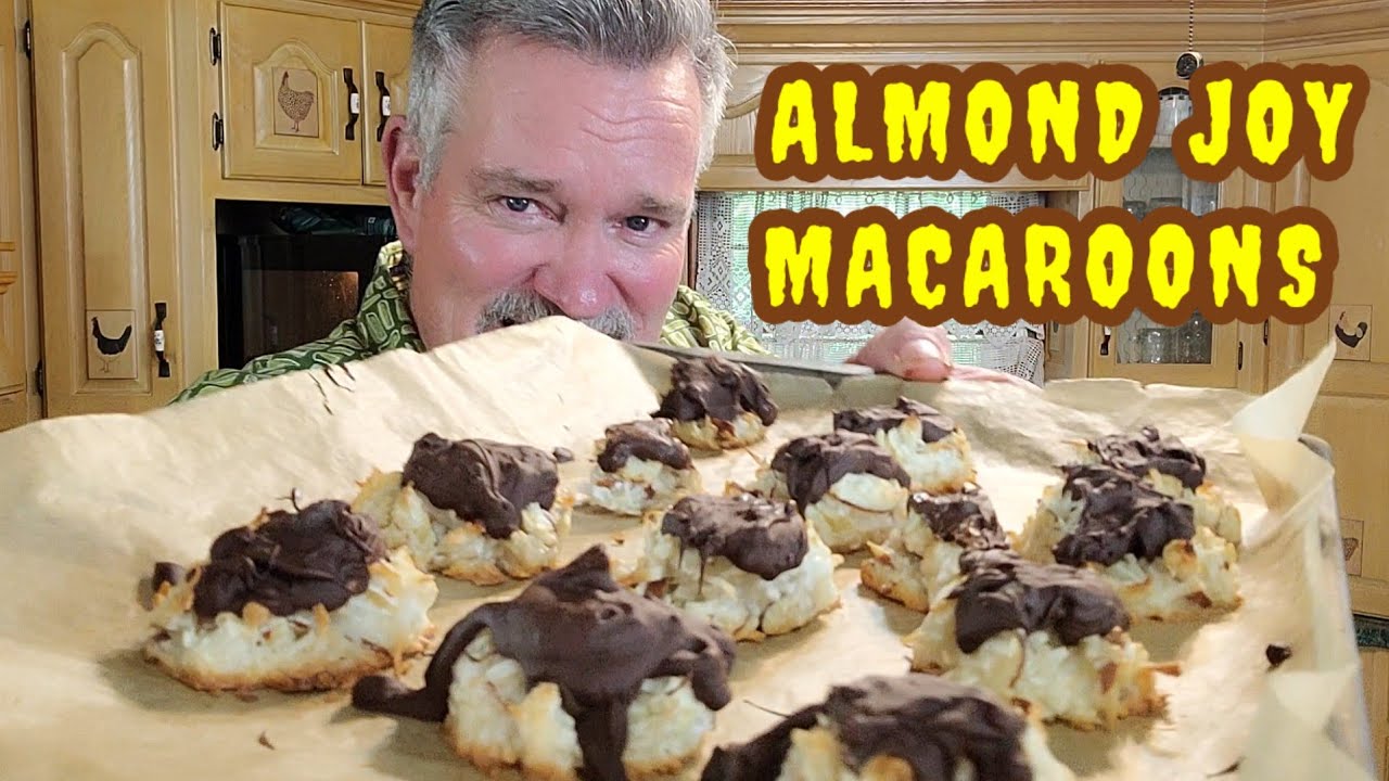 ALMOND JOY MACAROONS💥💯 Recipe at the end!! A MUST TRY!!! #candy # ...