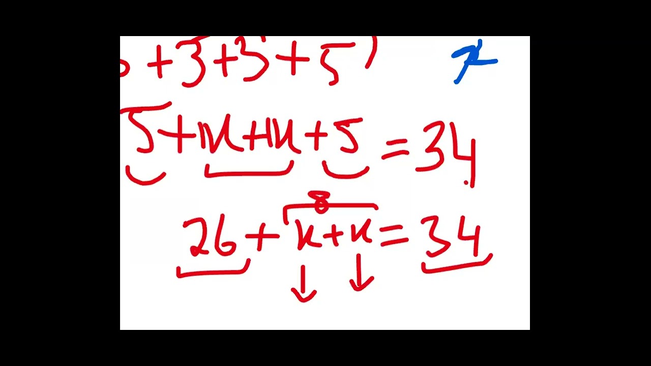 Find the side length of triangle, square and different shapes grade 3 ...