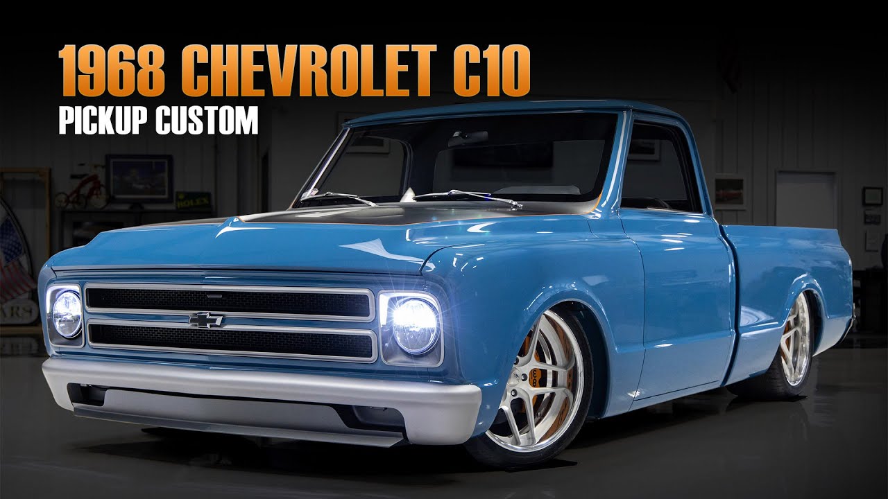 1968 Chevrolet C10 Custom Pickup Supercharged LS3 Roadster Shop