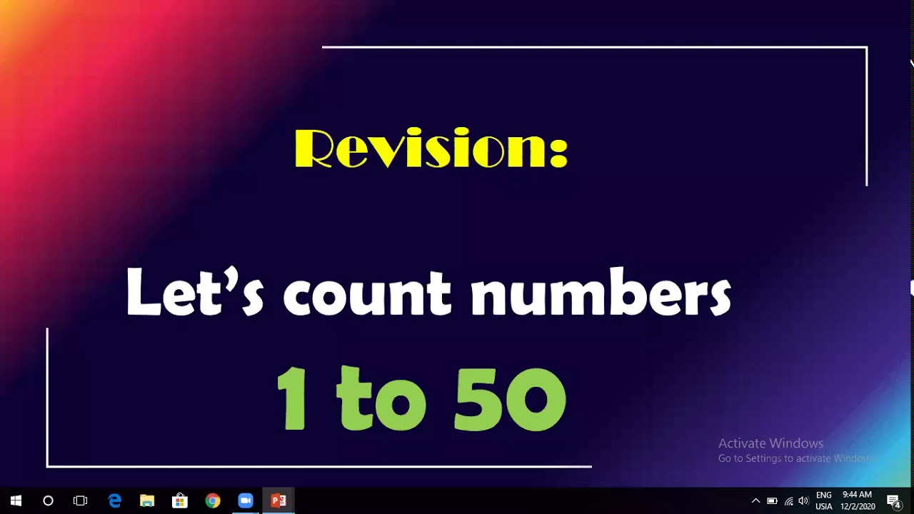 Counting 1 to 60 concept: Full & empty - YouTube