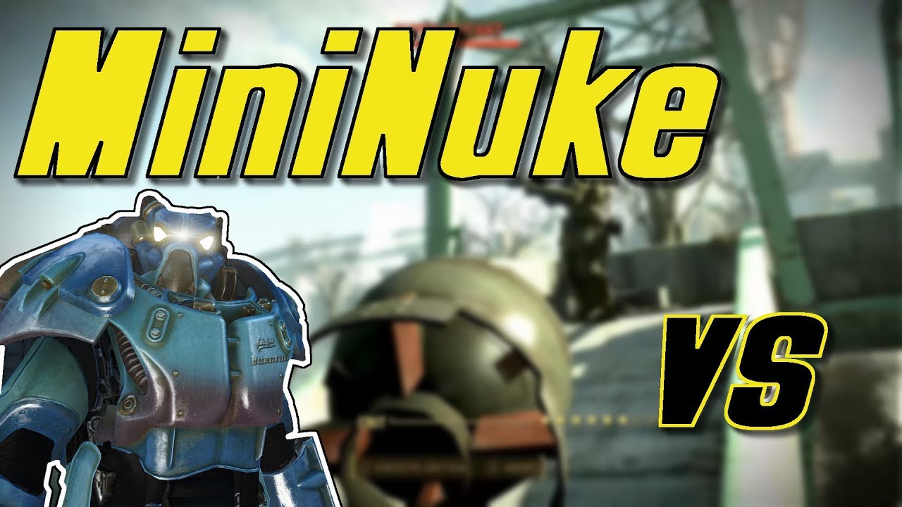 Fallout 4 Mini Nuke vs #8 - YouTube