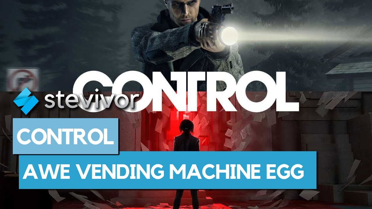 Control AWE Vending Machine altered item - YouTube