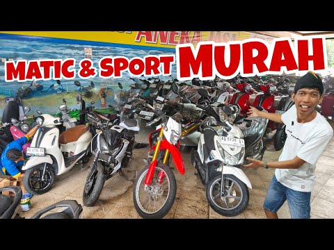DERETAN MOTOR BEKAS MATIC & SPORT MURAH!? motor bekas murah - ANEKA JASA MOTOR SOLO 
