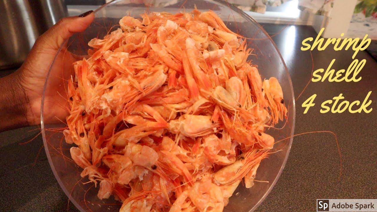 How to Use Shrimp Shell to make Stock⎜How to make Shrimp Stock - YouTube
