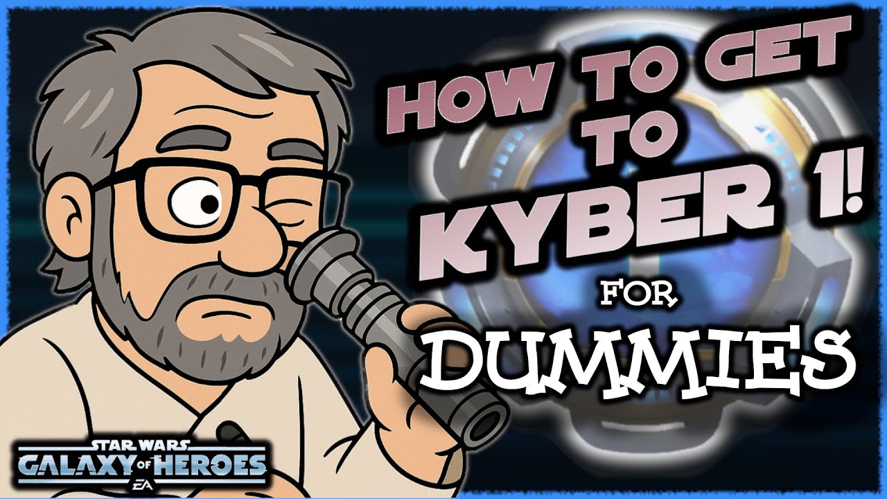 How To Get to Kyber 1 in SWGOH Grand Arena...FOR DUMMIES! - YouTube