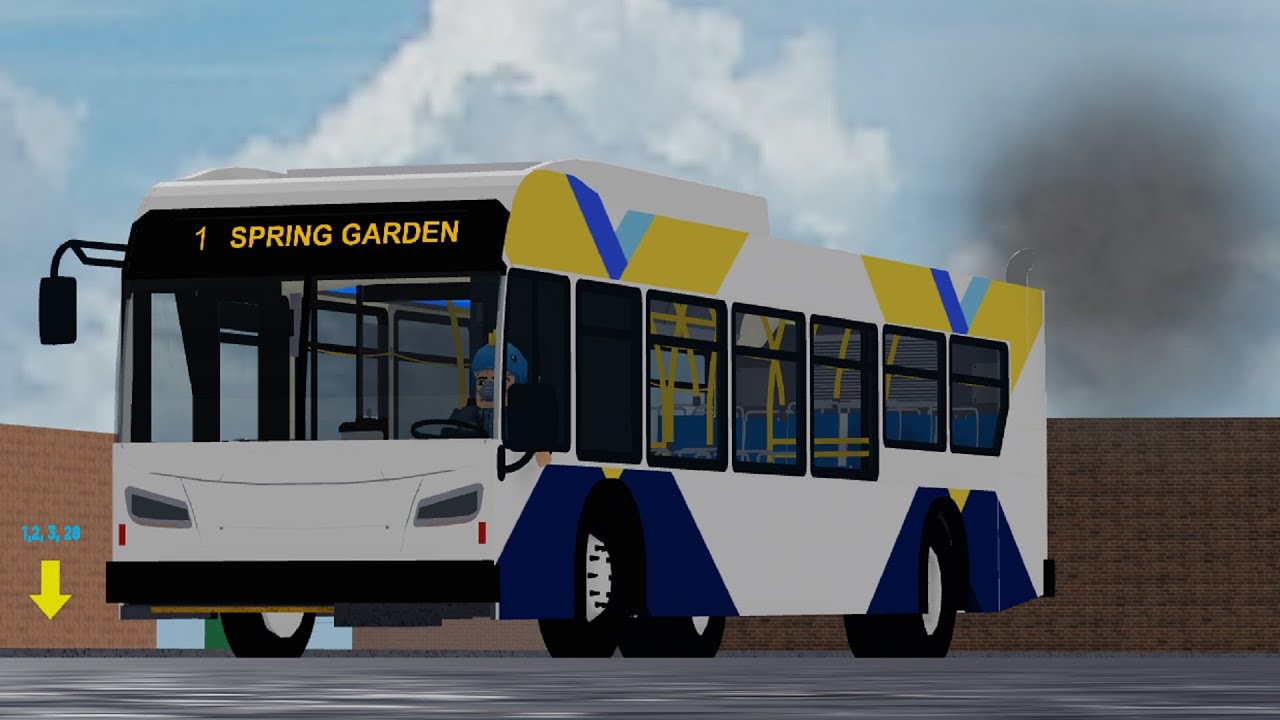 Halifax Transit (Roblox) | New Flyer Xcelsior XD40 on route 1 Spring ...