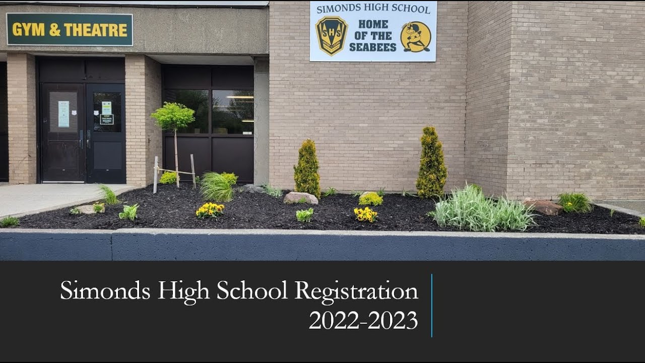 Simonds High School Course Registration 2022 2023 - YouTube