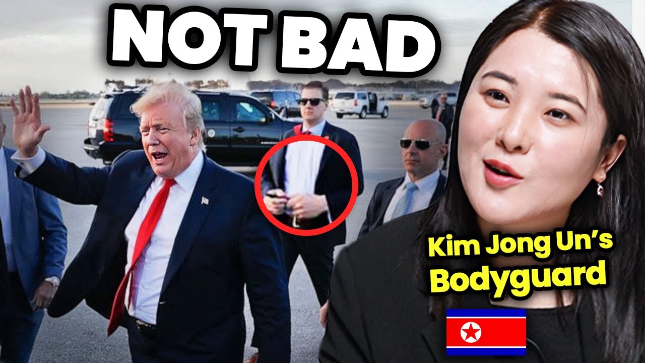Kim Jong Un's Bodyguard Reacts to US Secret Service - YouTube