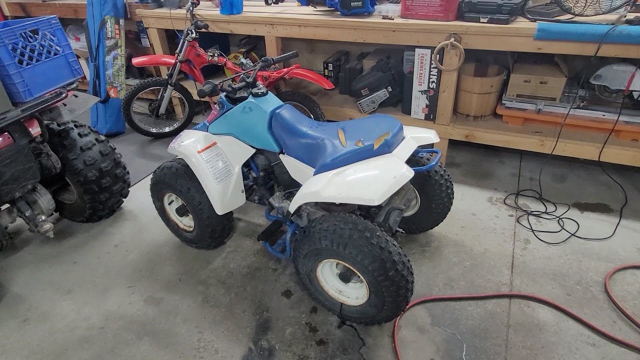 Suzuki lt80 no crank no start part 2 - YouTube