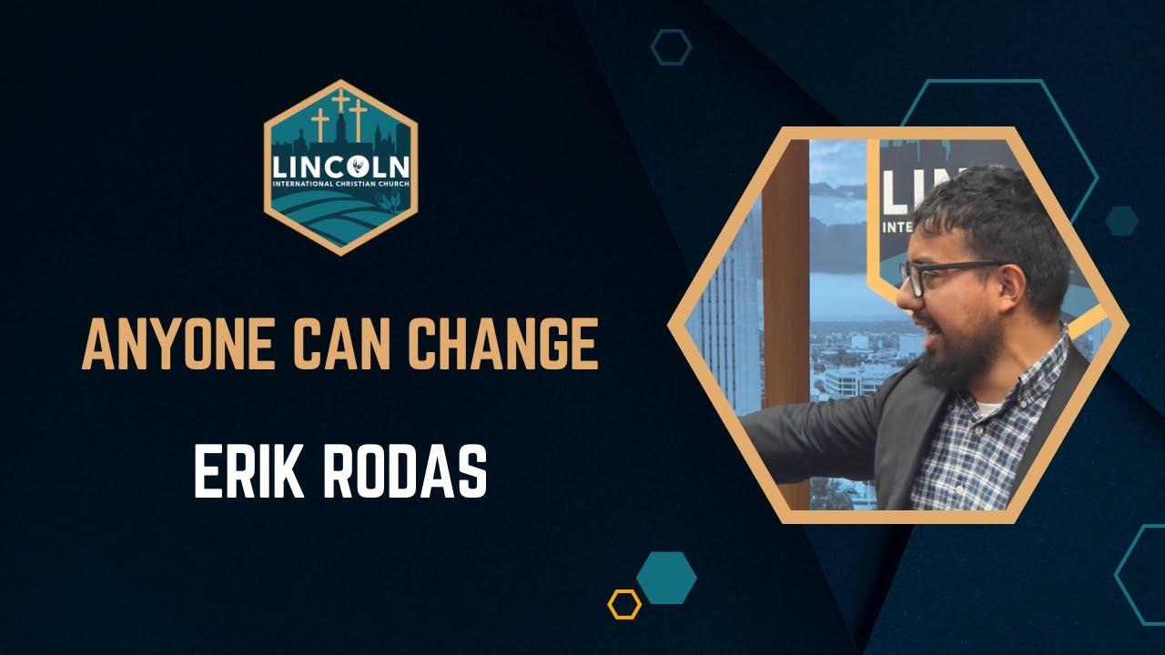 Anyone Can Change - Erik Rodas - 10/29/23 - Sunday Service - YouTube