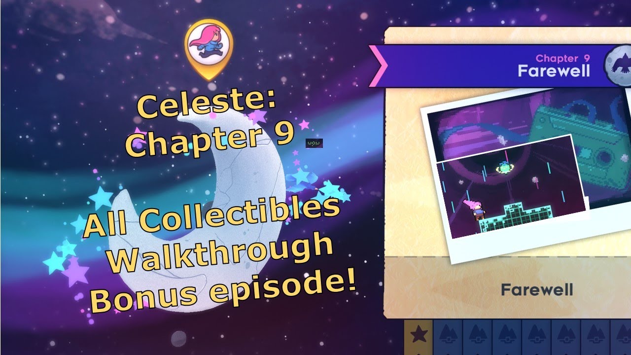 Celeste Guide: Chapter 9 All Collectibles (bonus episode!) - YouTube