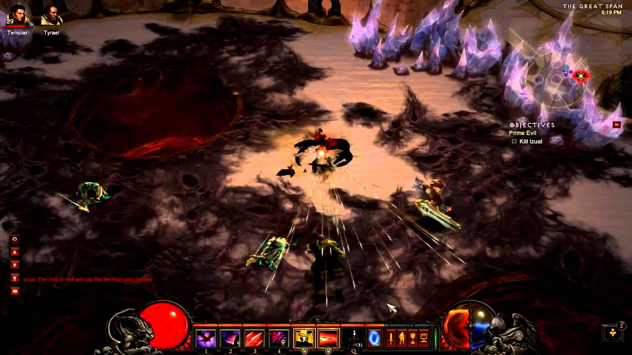 Diablo III - Izual - Boss Guide - YouTube