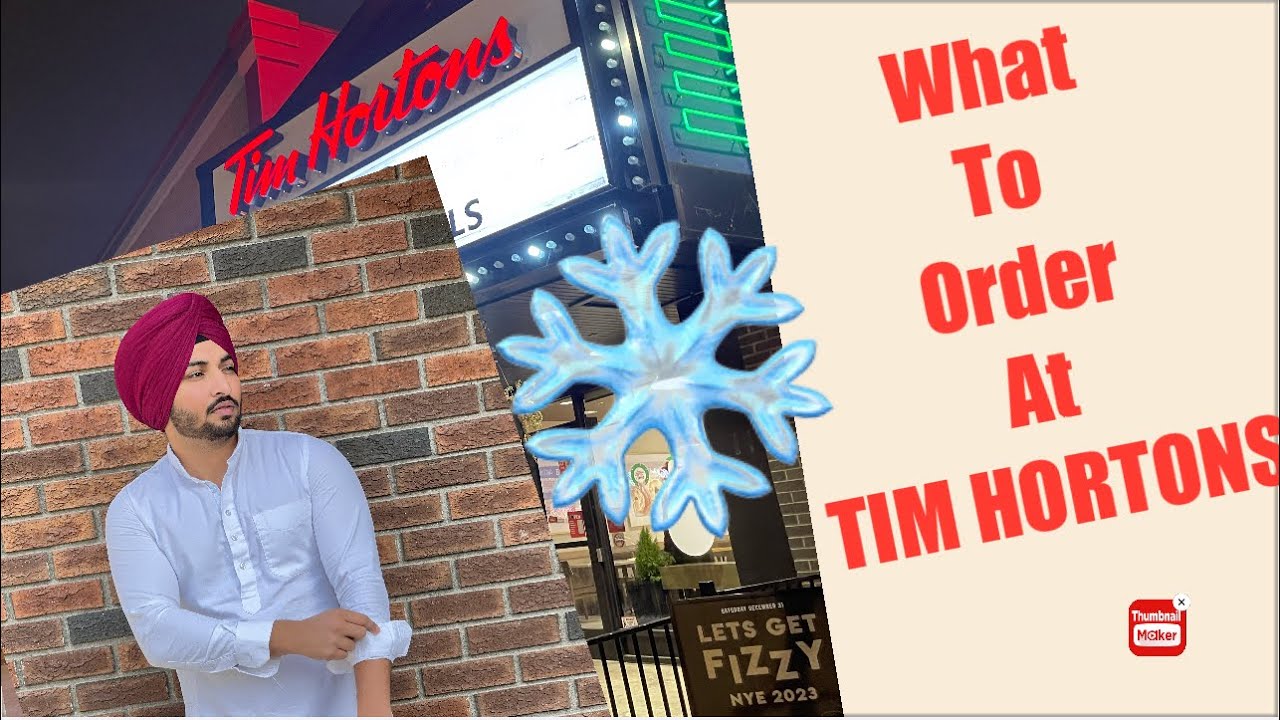 What to order at TIM HORTONS - YouTube