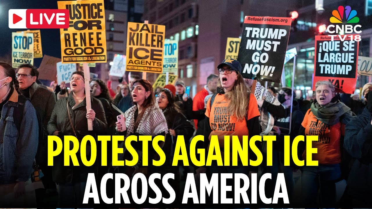 Anti-ICE Protest LIVE: Massive Protests Against ICE After Minneapolis ...