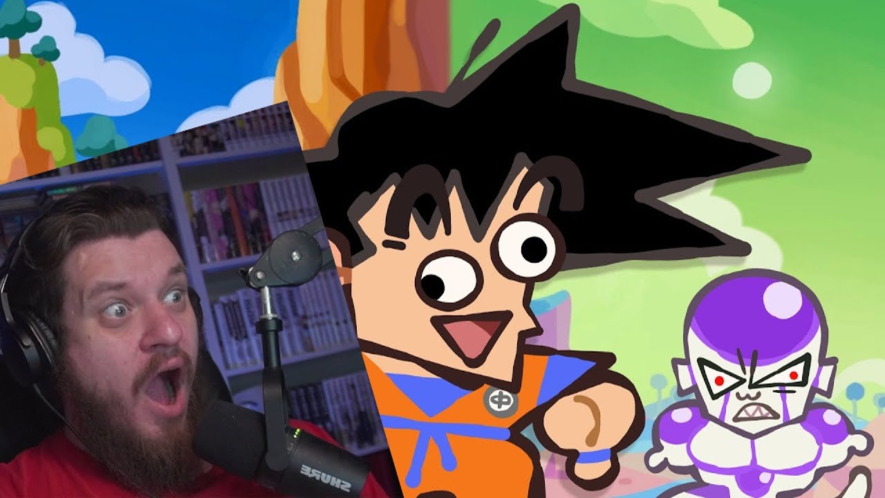 The Ultimate Dragon Ball Z Recap Cartoon РЕАКЦИЯ НА Cas Van De Pol