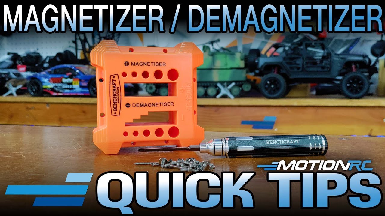 Grab a useful Magnetizer / Demagnetizer tool! | Quick Tip | Motion RC ...