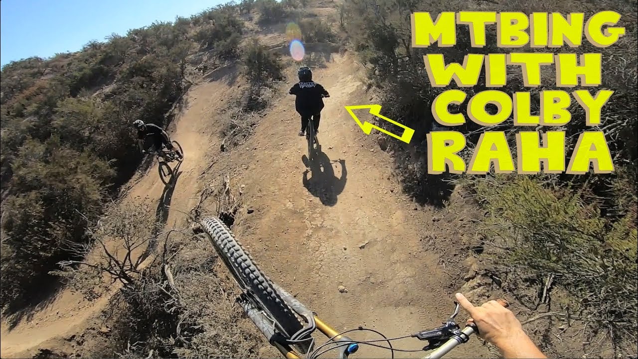 MTBING WITH COLBY RAHA at Greer - YouTube