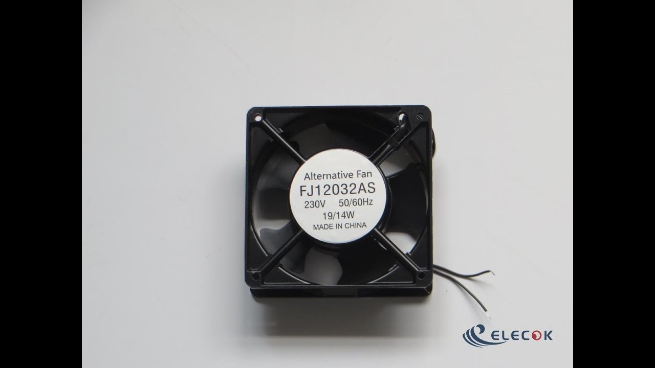 JASON FAN FJ12032AS 230V 0.12/0.10A 19/14W Cooling Fan with 2wires ...