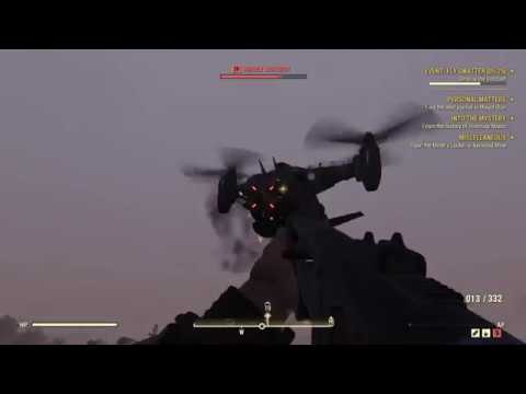 Fallout 76 Event Solo - Fly Swatter: Me vs Helicopter + Hordes of ...