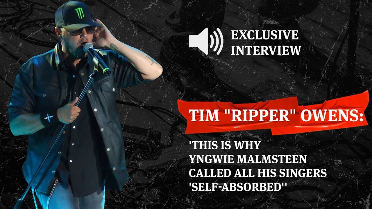 Tim Ripper Owens Reacts to Yngwie Malmsteen Calling All His Singers ...