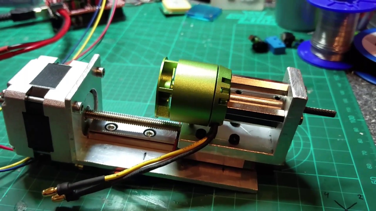 Small Z axis - test - YouTube