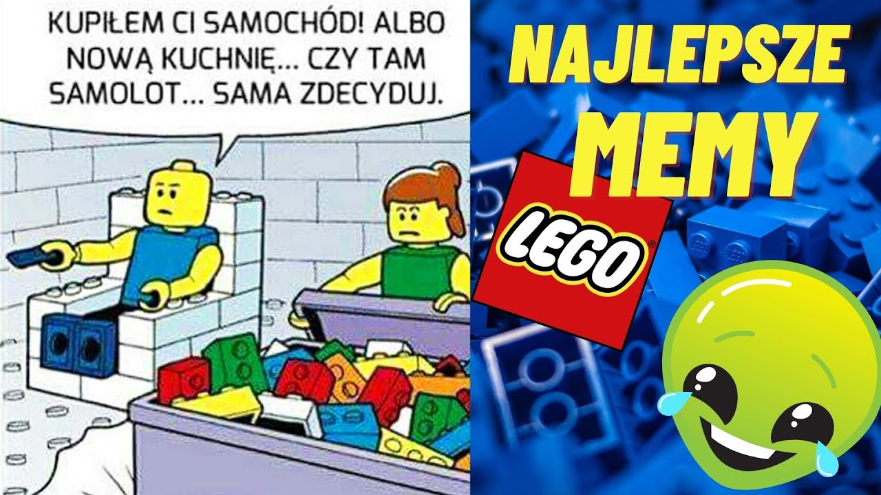 NAJLEPSZE MEMY o LEGO 🤣🤣🤣 Wyzwanie: SPRÓBUJ SIĘ NIE ŚMIAĆ 🤣 - YouTube