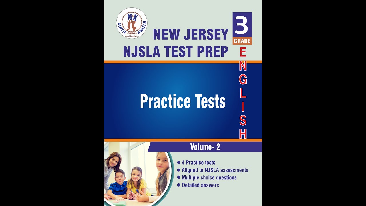 New Jersey NJSLA 3rd Grade ELA Practice VOL 2 – Book Preview - YouTube