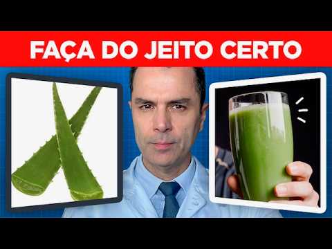Suco de Babosa: Como fazer do JEITO CERTO? (médico revela)
