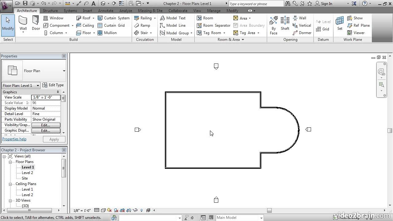 Autodesk Revit Architecture part- 6 !!! - YouTube