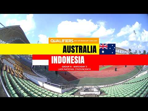 Highlights AFC U20 Asian Cup 2027 Qualifiers  AUSTRALIA 0-2 INDONESIA