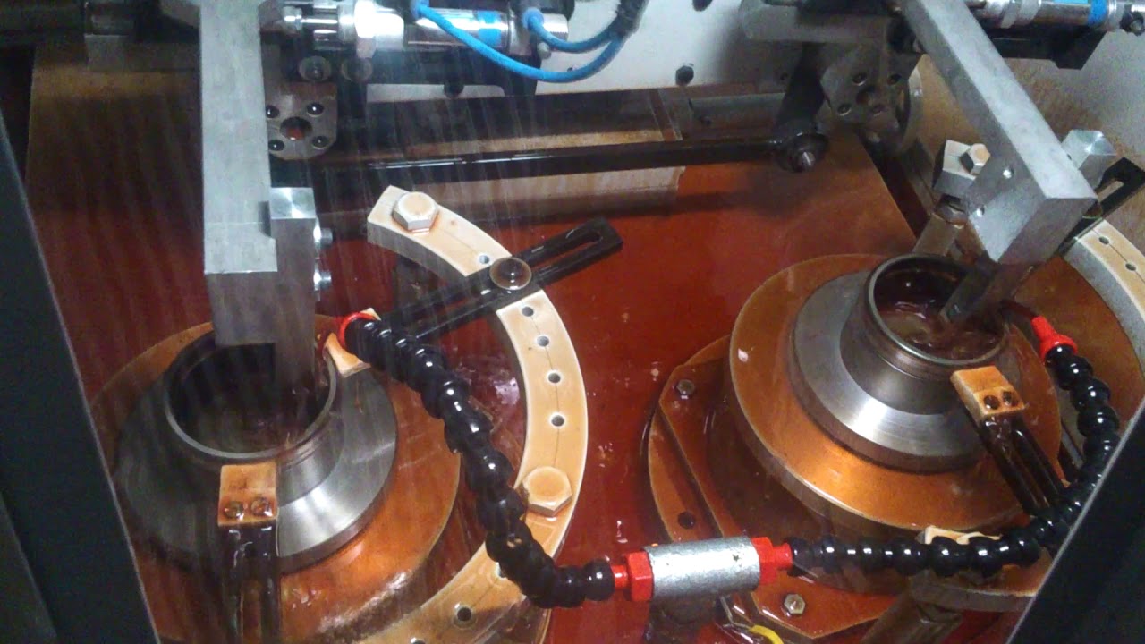 Honing Machine for Ball and Angular Contact Bearing Outer Races - YouTube