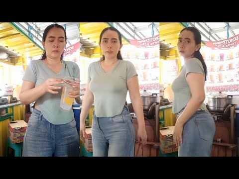 Bunda cantik janda anak dua jualan esteh manis sama es jeruk