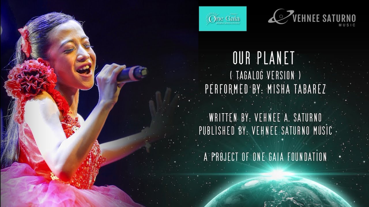 Misha Tabarez - Our Planet - Tagalog Version [Lyric Video] - YouTube