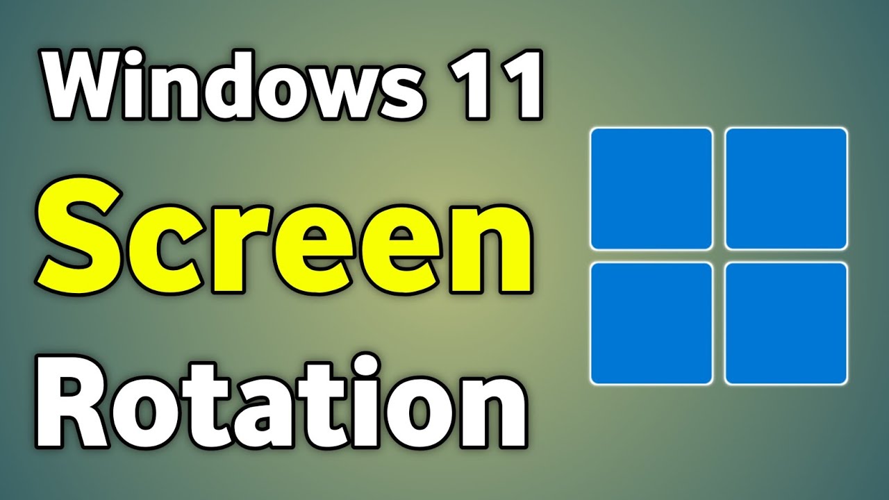Windows 11 Screen Rotation | Laptop Screen Rotate Kaise Kare | Laptop ...