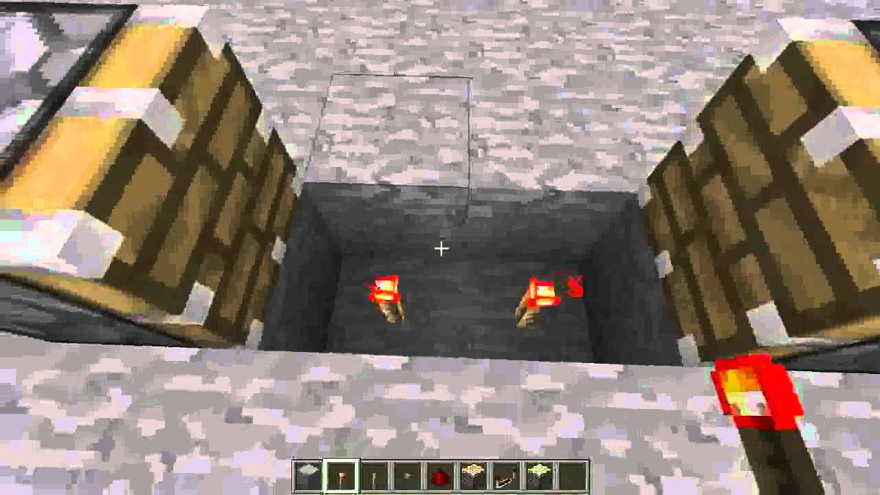 [Minecraft] Redstone T Flip Flop Tutorial - YouTube
