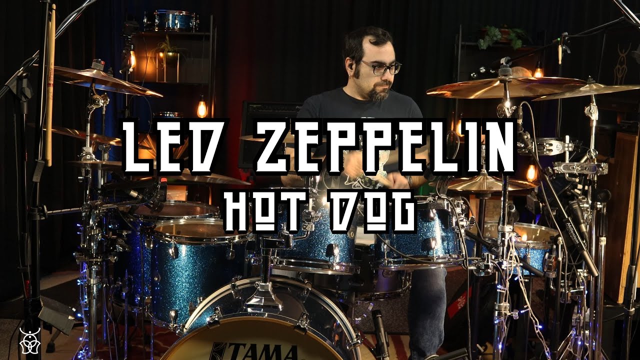 Led Zeppelin - Hot Dog Drum Cover - YouTube Music