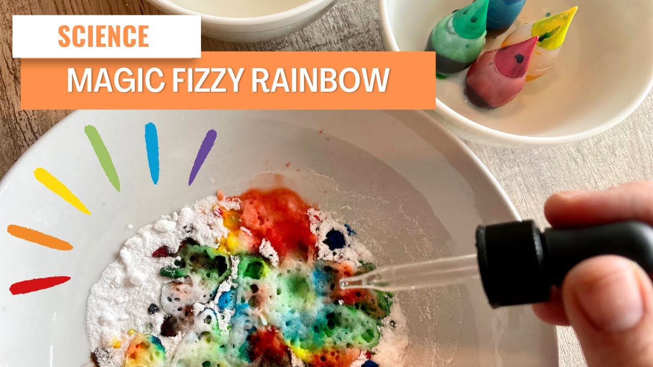 Science: Magic Fizzy Rainbow! Toddler and Preschool Learning Video ...