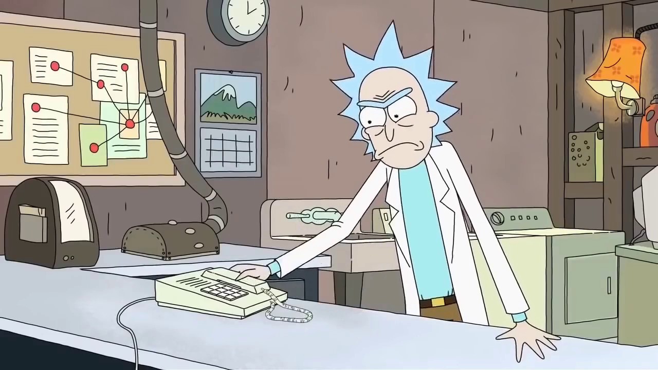Rick And Morty conference Call - YouTube