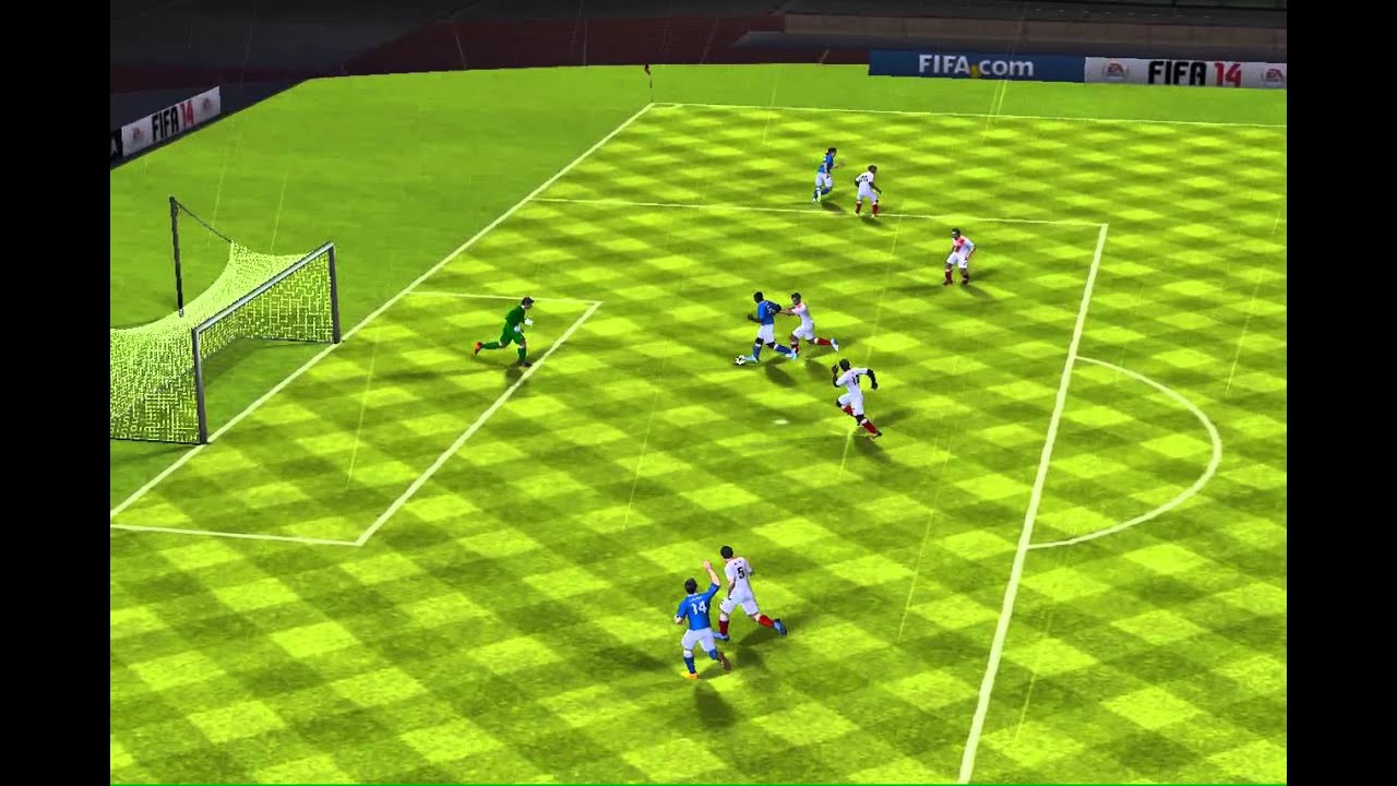 FIFA 14 iPhone/iPad - Italy vs. Peru - YouTube