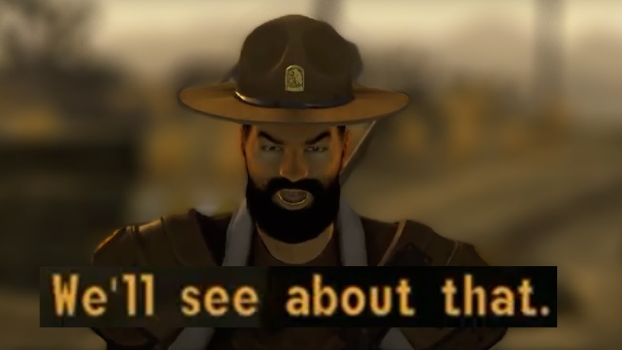 "I think its time i knock you down a peg or two, Ranger." (Fallout: New ...