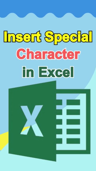 How to insert a special character in Excel | Excel tips and tricks #exceltutorial #excel # ...