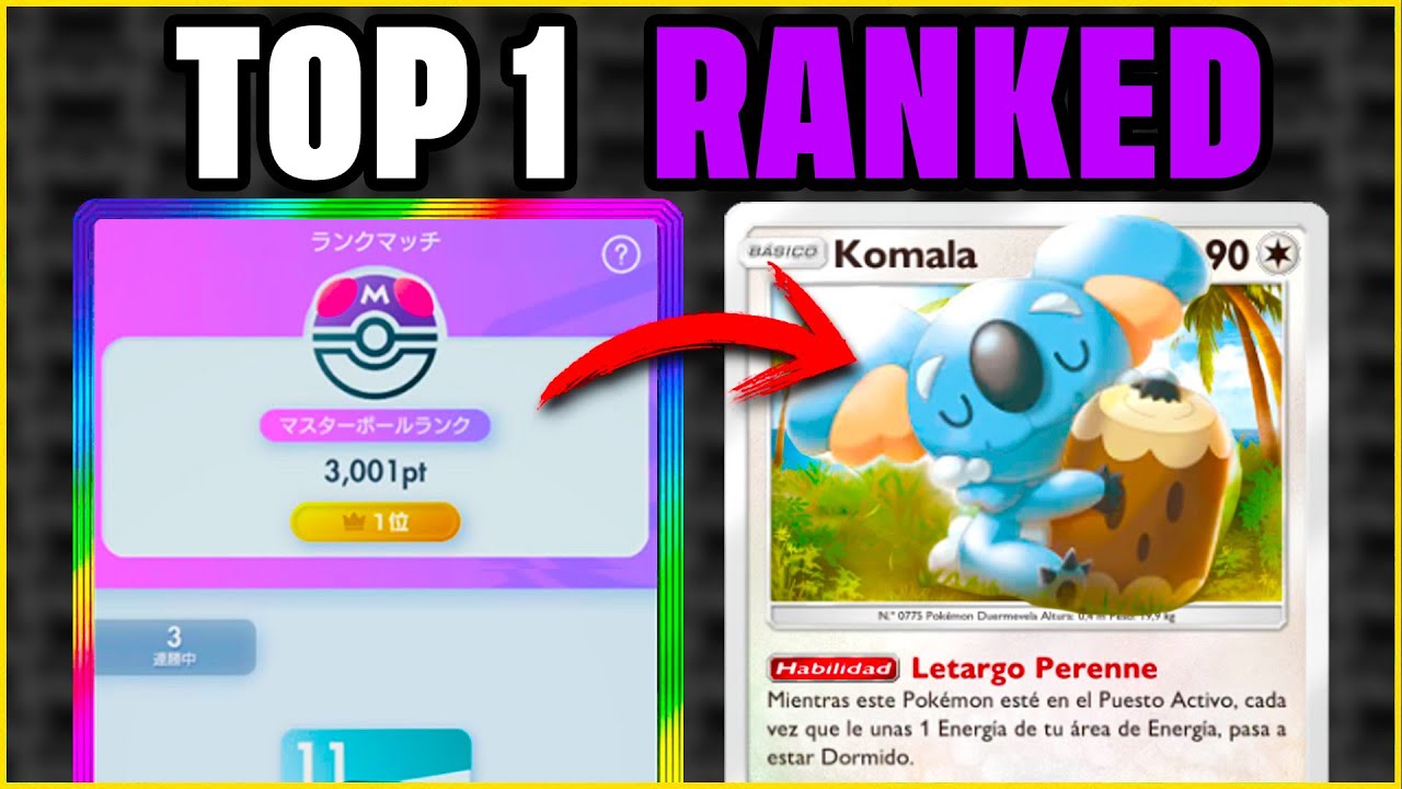 Mazo Komala: así consiguió 3000 puntos el TOP 1 del mundo 🏆 | Pokemon ...