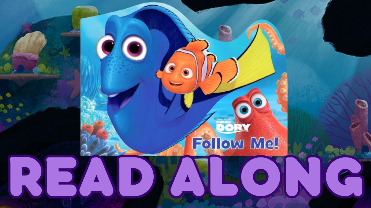 Dinsey Pixar's Finding Dory Follow Me! Book READ ALONG - YouTube